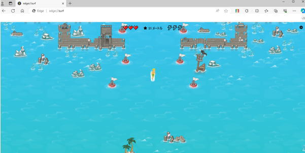 【Microsoft Edge】Edge Surf Game – How to Open, Play. | 押さえておきたいWeb知識